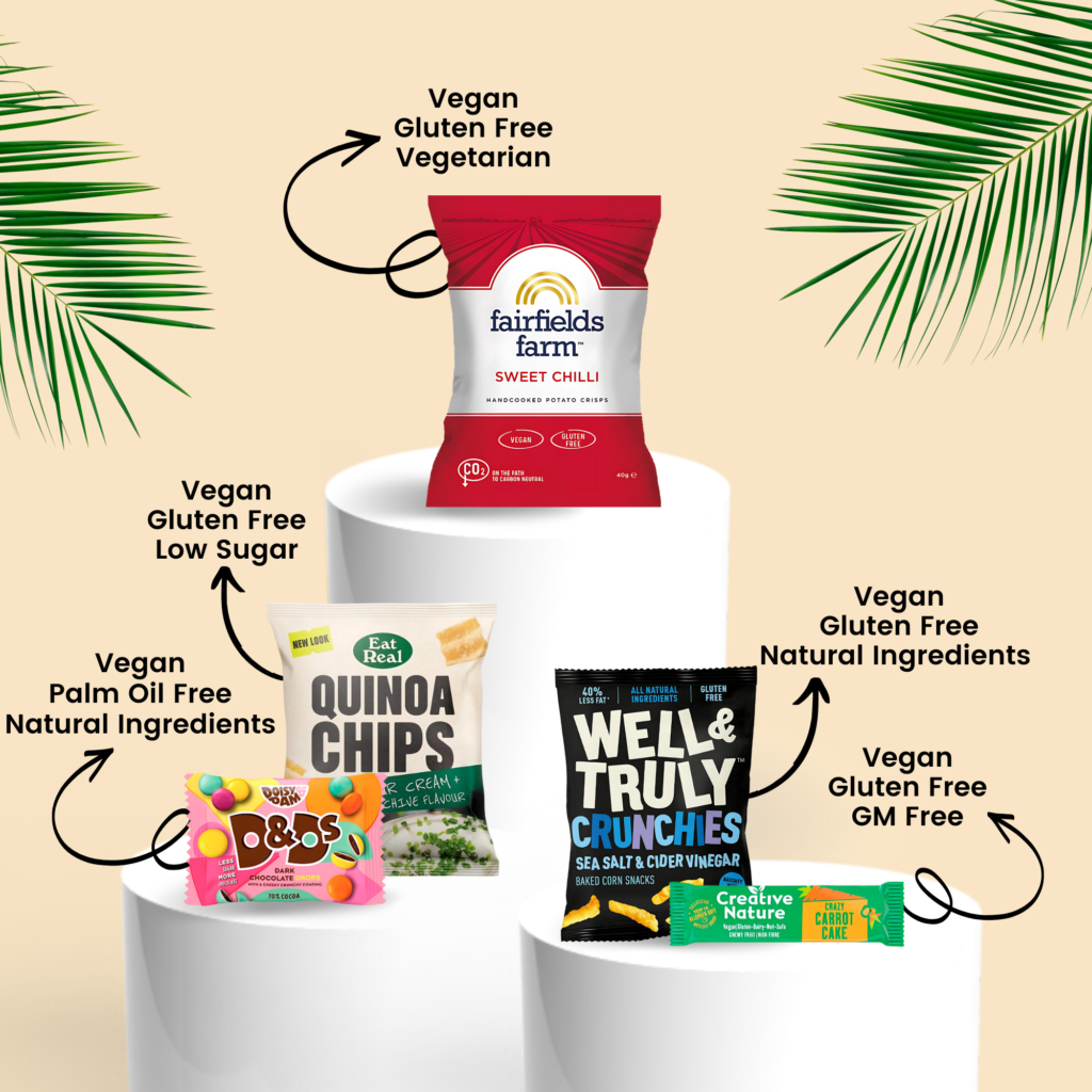 Vegan Snack Box Subscription | 10 Vegan Snacks