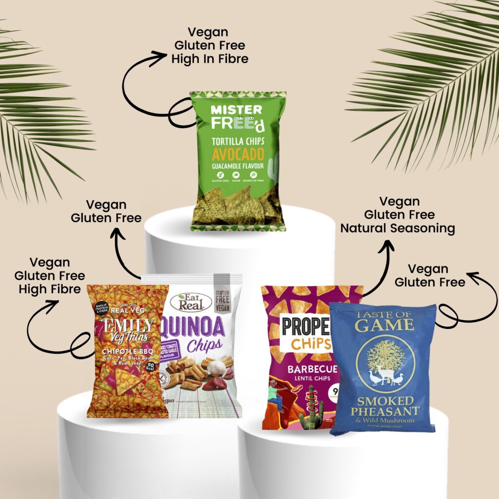 Crisp-tastic Gluten Free & Vegan | Crisps Snack Box | Snack Packs