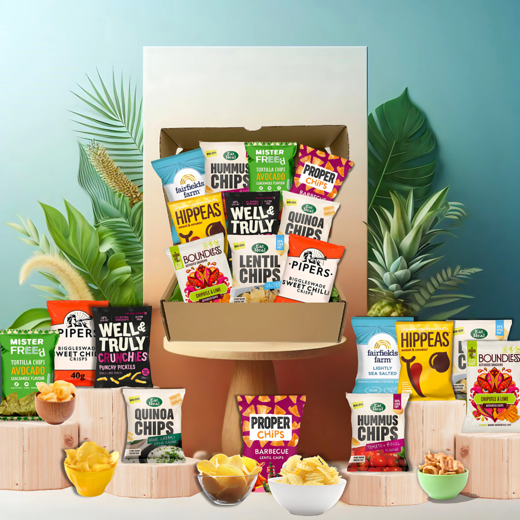 Crisp-tastic Gluten Free & Vegan | Crisps Snack Box | 10 Items