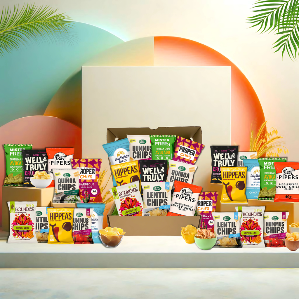 Crisp-tastic Gluten Free & Vegan | Crisps Snack Box | 20 Items