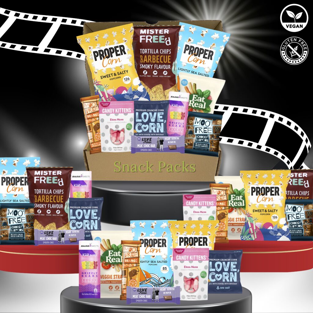 Movie Night | Gluten Free & Vegan | Snack Box | Snack Packs
