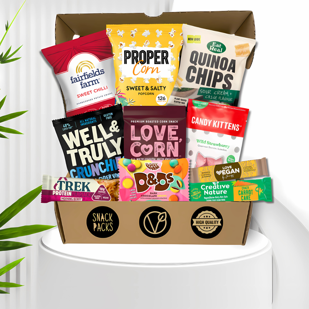 Shop Healthy Vegan & Gluten Free Snacks | Snack Packs