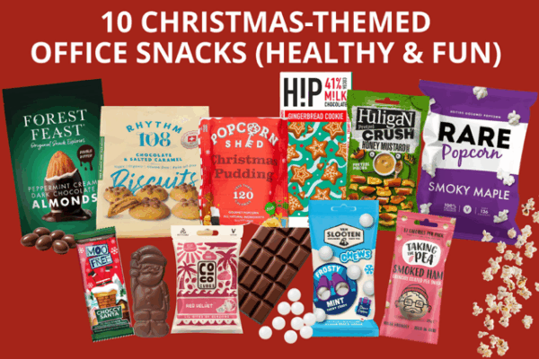 10 Christmas-Themed Office Snacks (Healthy & Fun!)